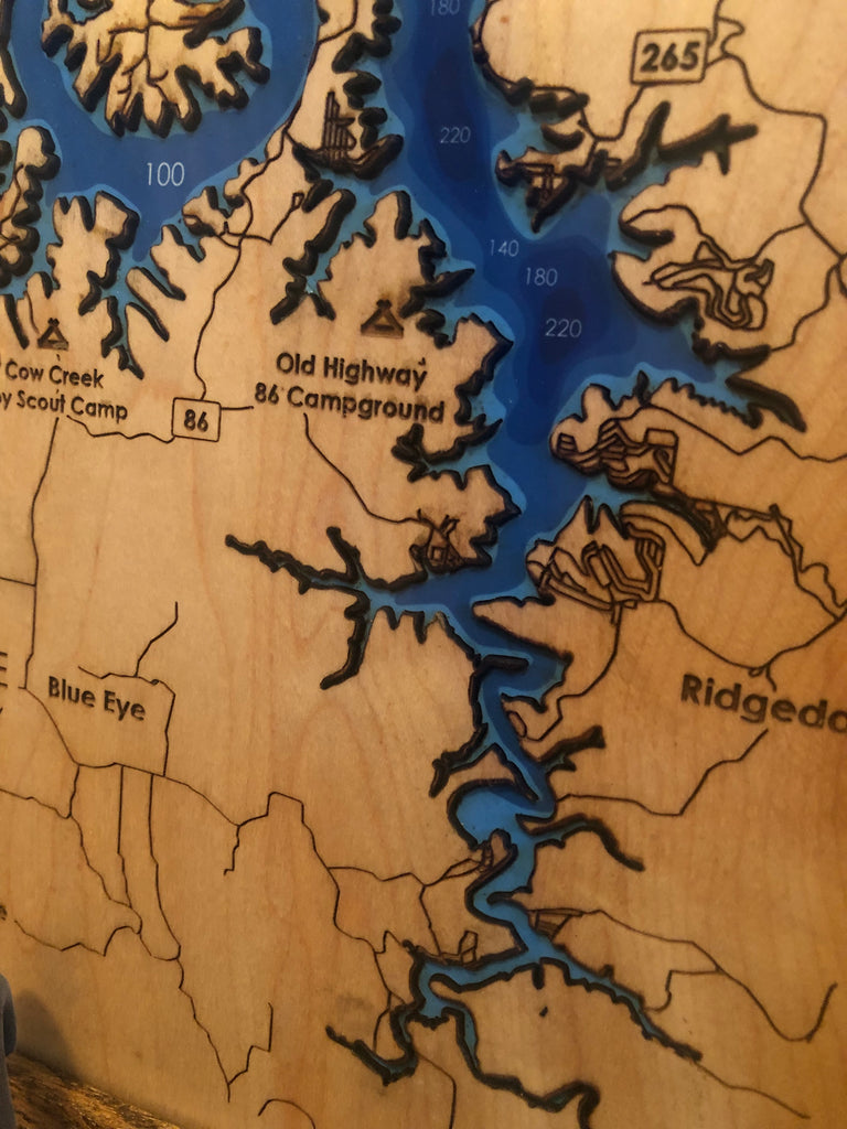 3D Lake Maps – PersonalizedWithPride.com